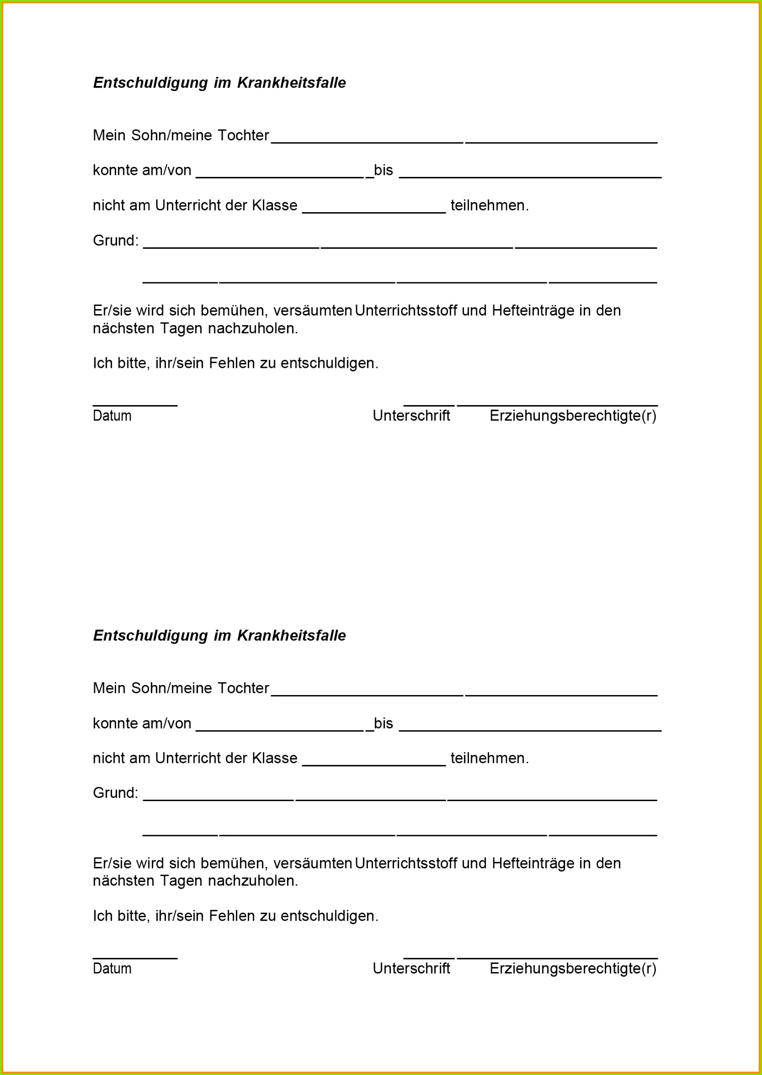 3 Entschuldigungsschreiben Vorlage - MelTemplates - MelTemplates