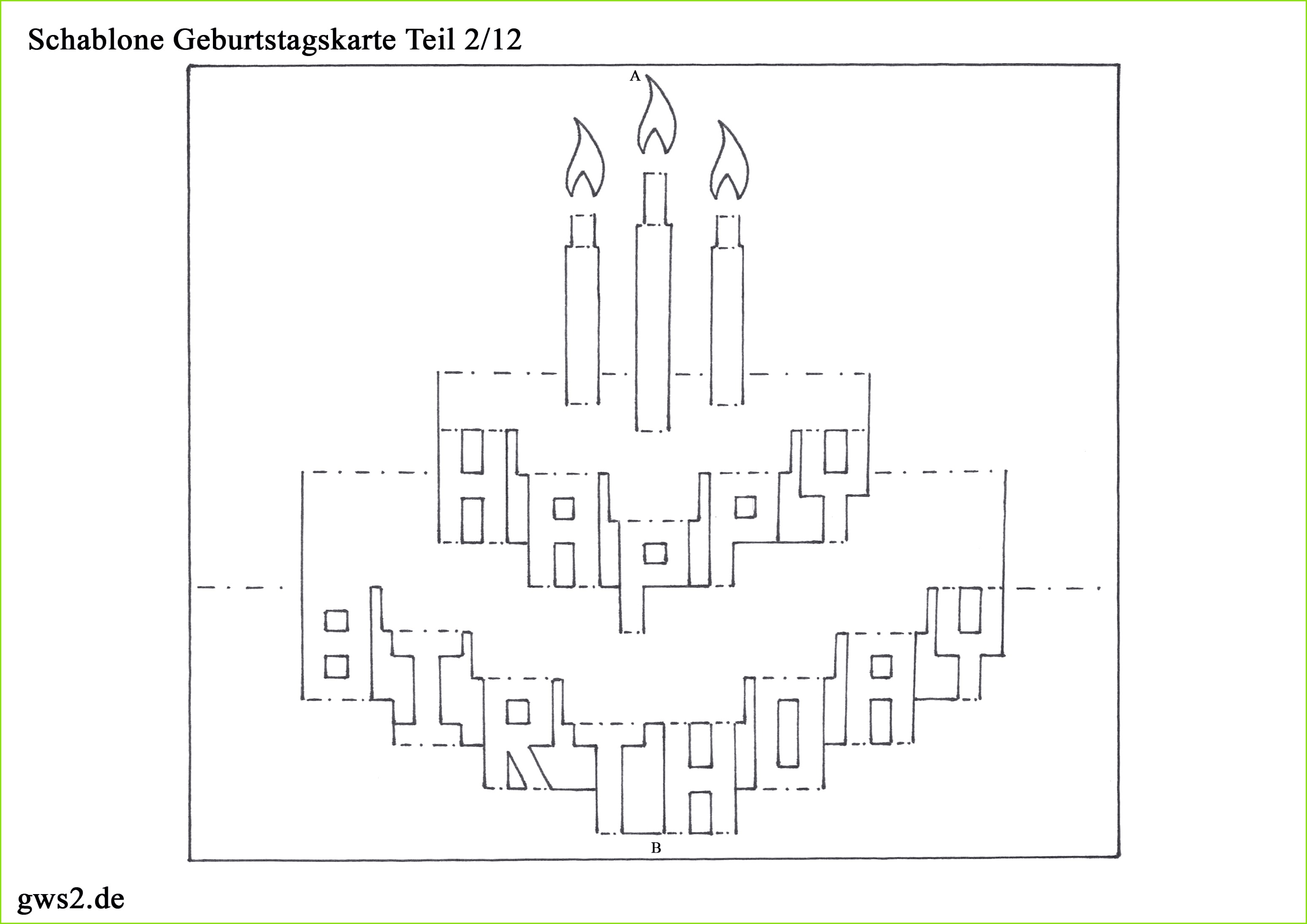 Pop Up Karte Vorlage Zum Ausdrucken